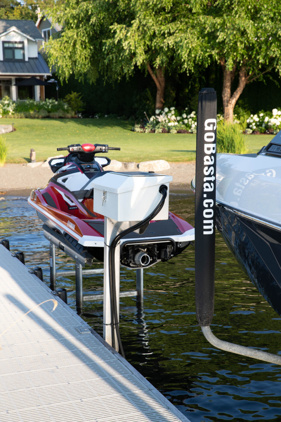 Power Unit Support Stand - Basta Boatlifts