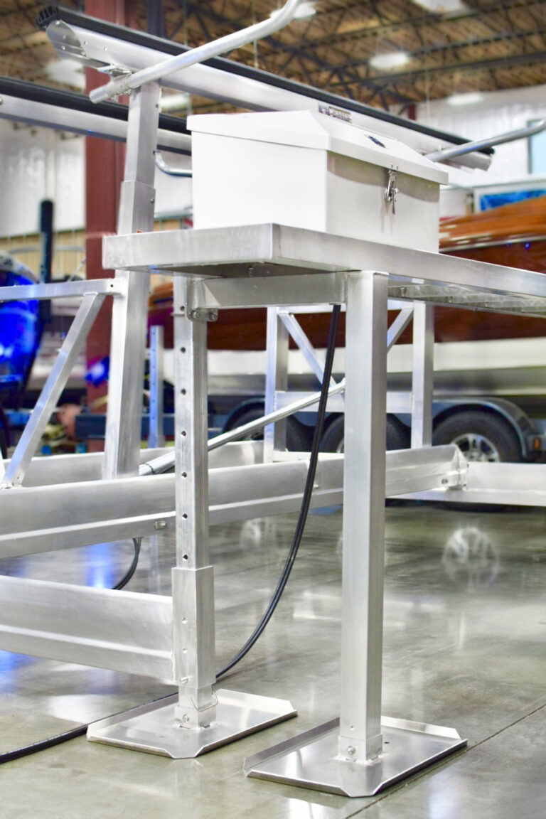 SIDE DECK SUPPORT LEG KIT - Basta Boatlifts