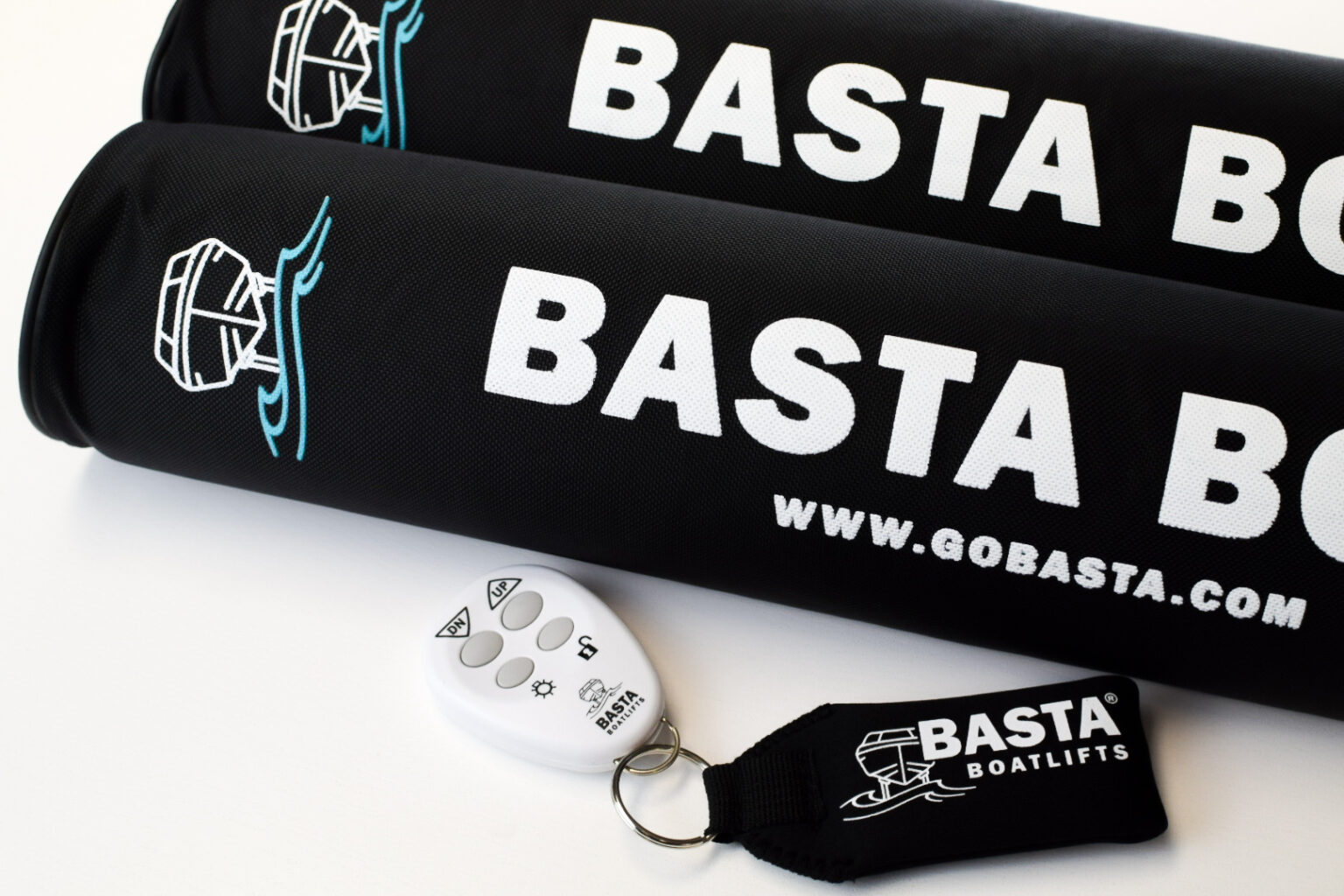 Centering Guide Foam Pad & Cover, Set of 2 - Basta Boatlifts